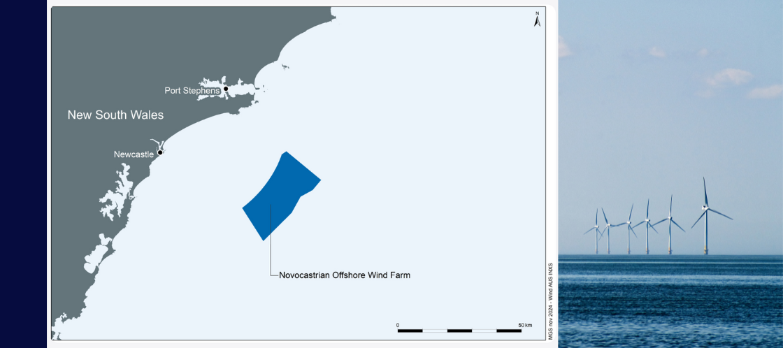 Feasibility license granted for Novocastrian offshore wind project ...