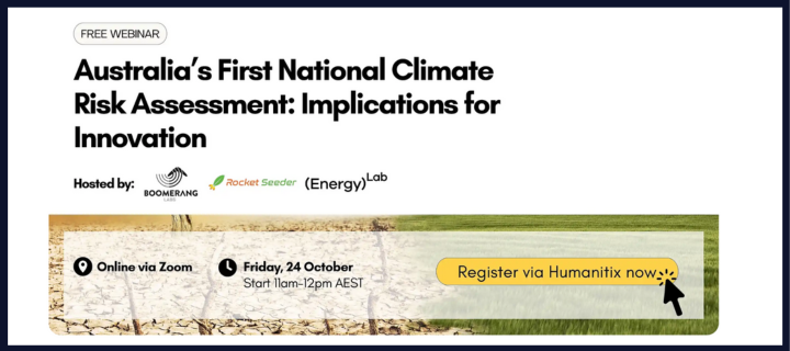 Australia’s First National Climate Risk Assessment: Implications for ...